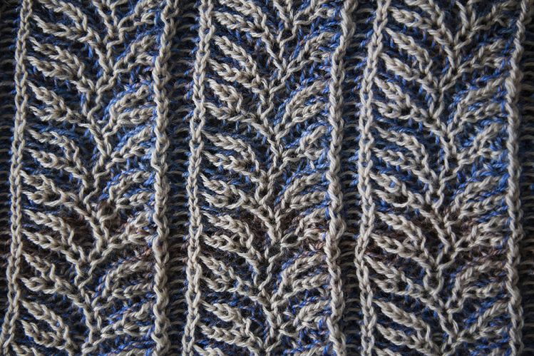 Winterzweige-Loop - myPatterns.de